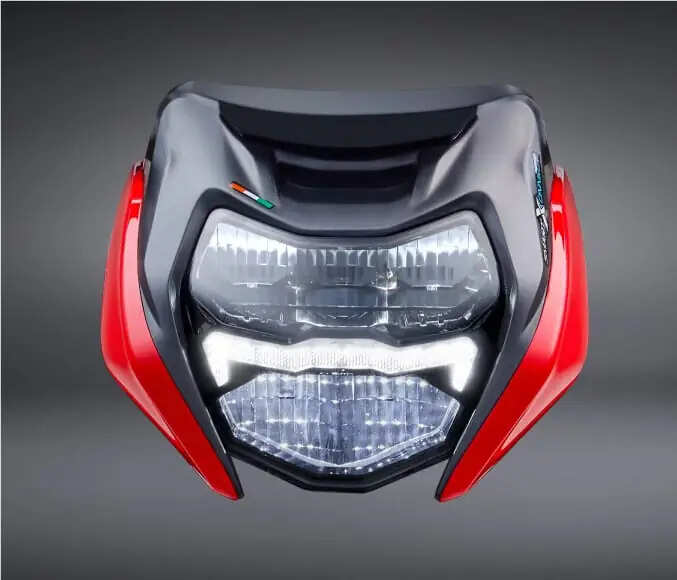 Tvs apache led headlight store