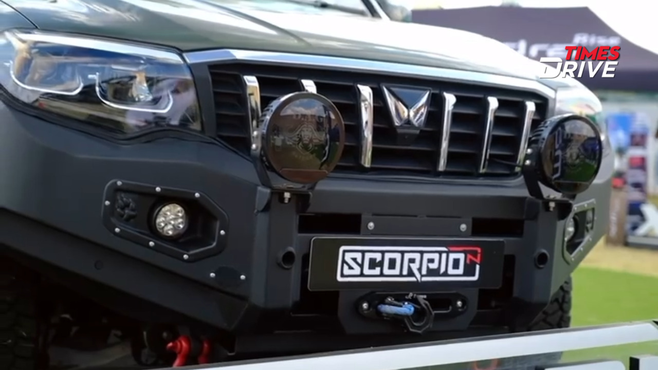Mahindra Scorpio-n Adventure Edition: Mahindra Showcases Scorpio-N ...