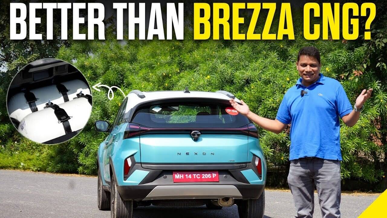 Tata Nexon i-CNG Review | Car Videos News, Times Drive