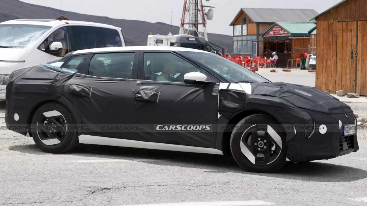 Kia EV4 Interior Spy Shots Reveal Widescreen Dashboard And Shared Tech ...