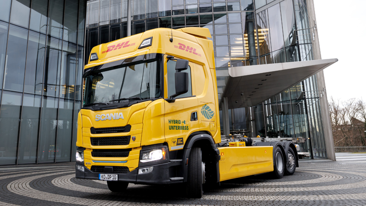Scania And DHL To Test Electric Truck With Fuel-Powered Range Extender ...