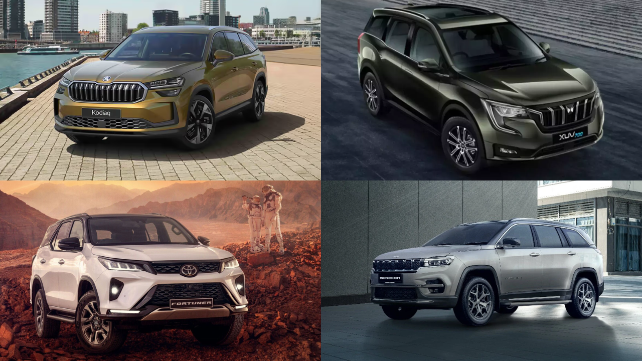 5 Three-Row SUVs You Can Buy Under Rs 50 Lakh: Toyota Fortuner, MG ...