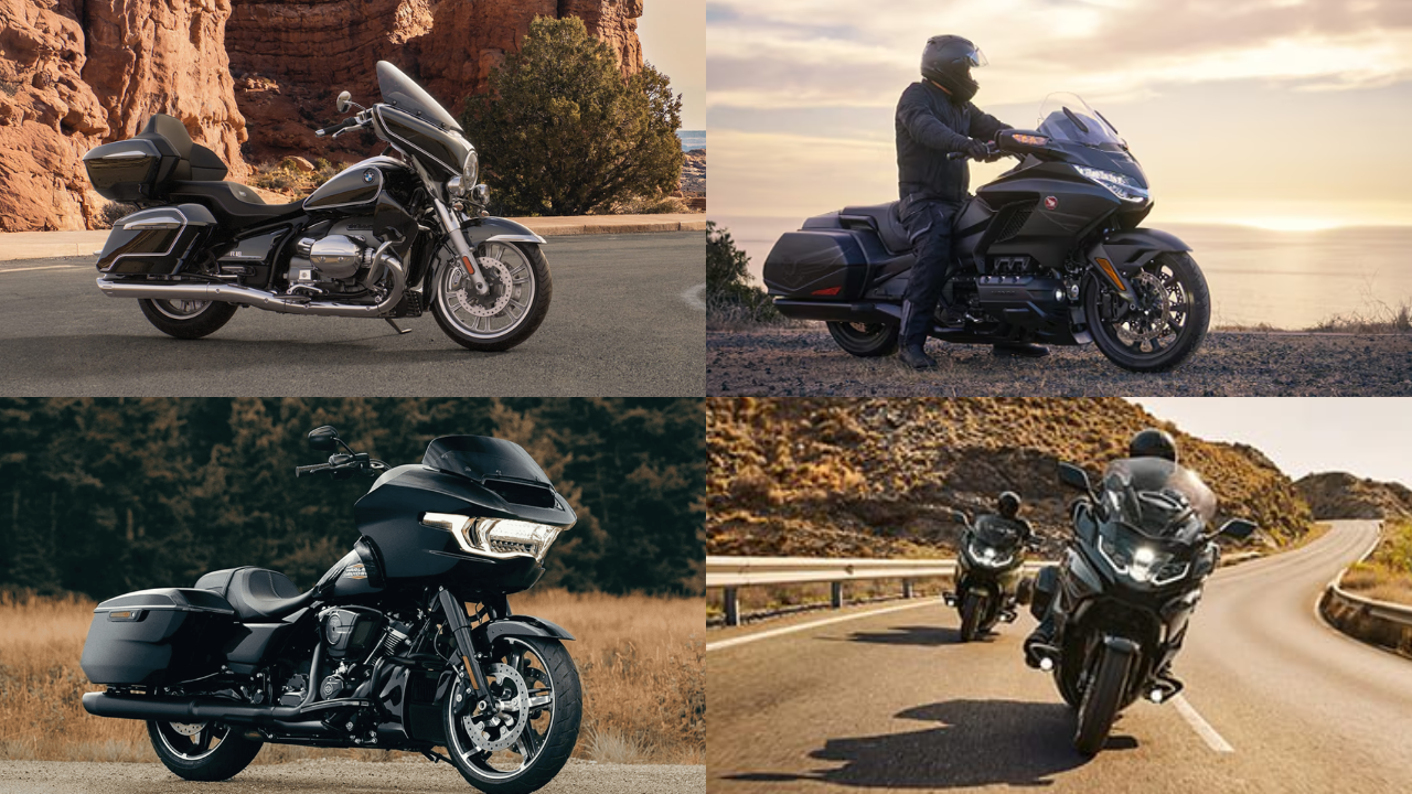 5 Big-Engined Bikes Made For Comfort And Cruising: Honda GoldWing, BMW ...