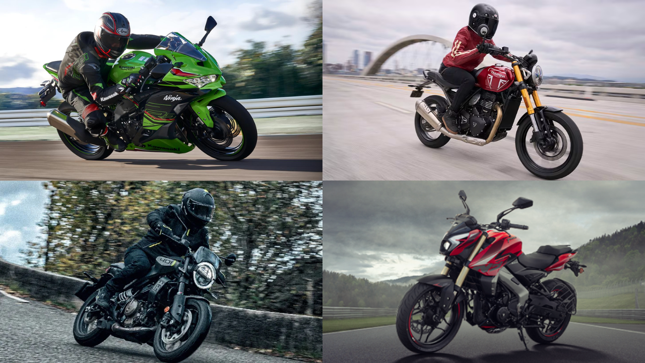 Top 5 Sharp-Design 400cc Sports Bikes For Indian Riders: Bajaj Dominar ...