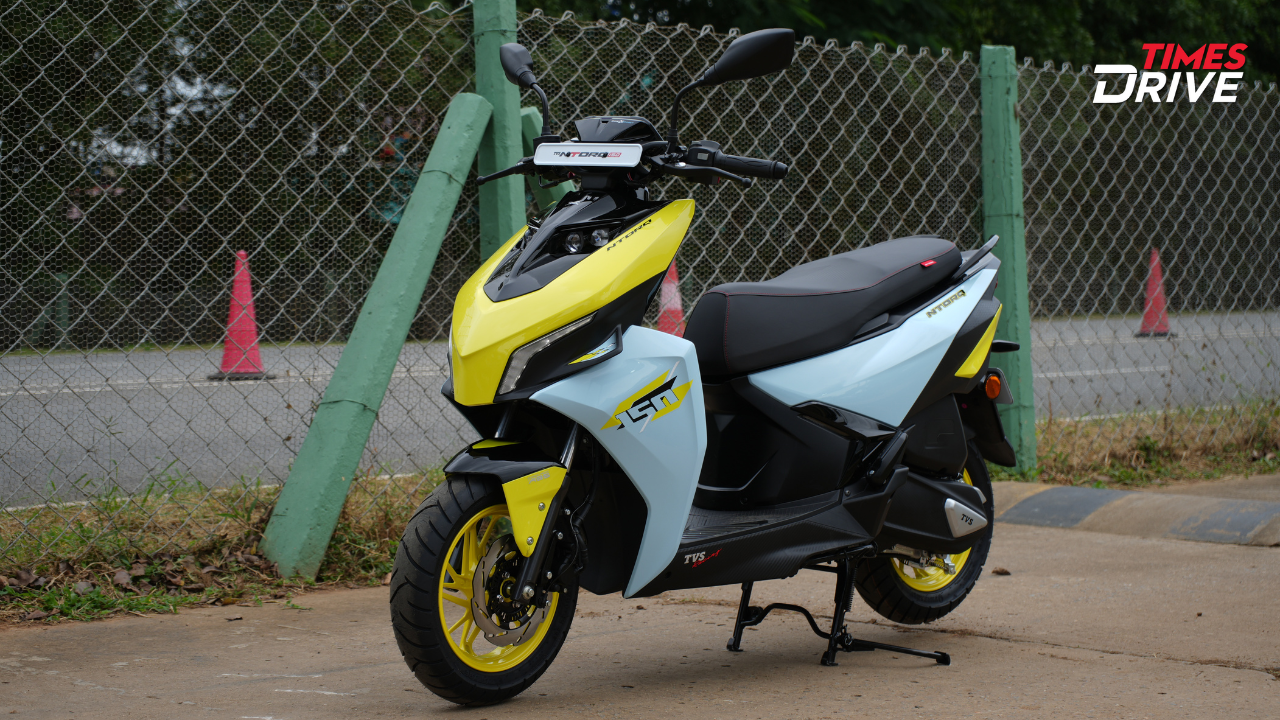 TVS NTorq 150 vs Yamaha Aerox 155 S: Detailed Comparison, Price ...