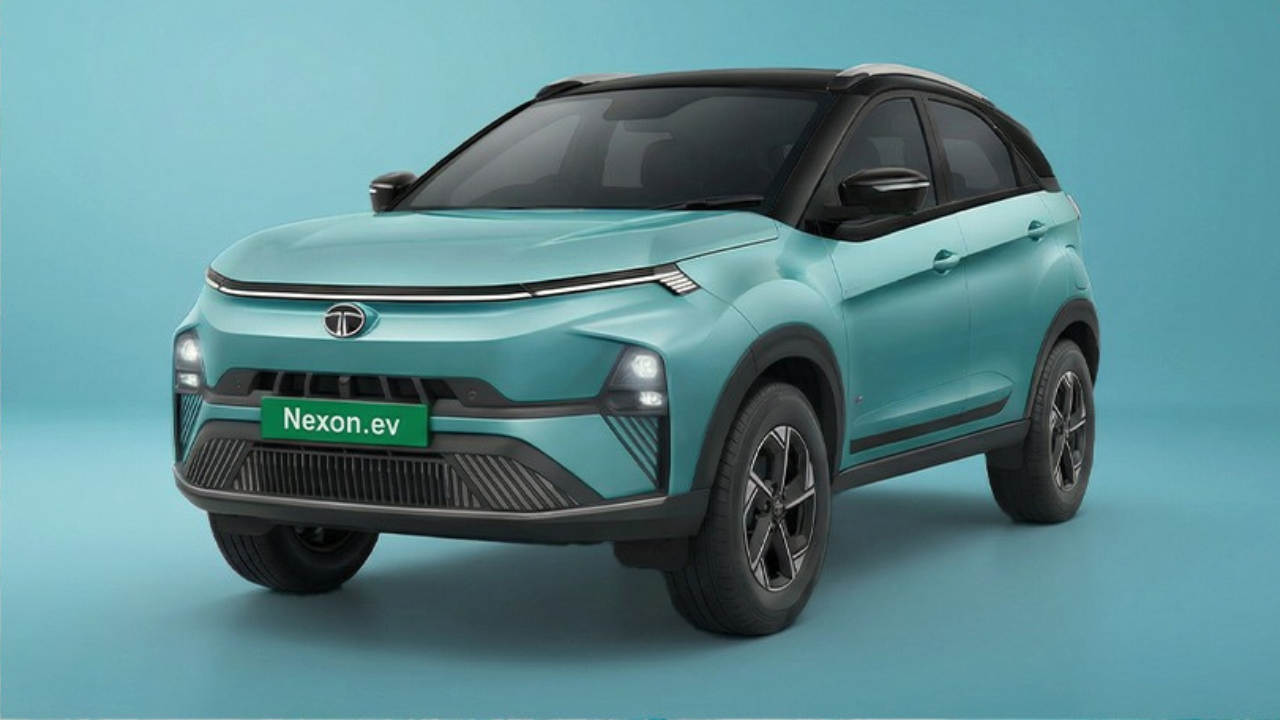 Tata Motors: Tata Nexon EV 45 Gets Pure Grey, Ocean Blue Colour Options ...